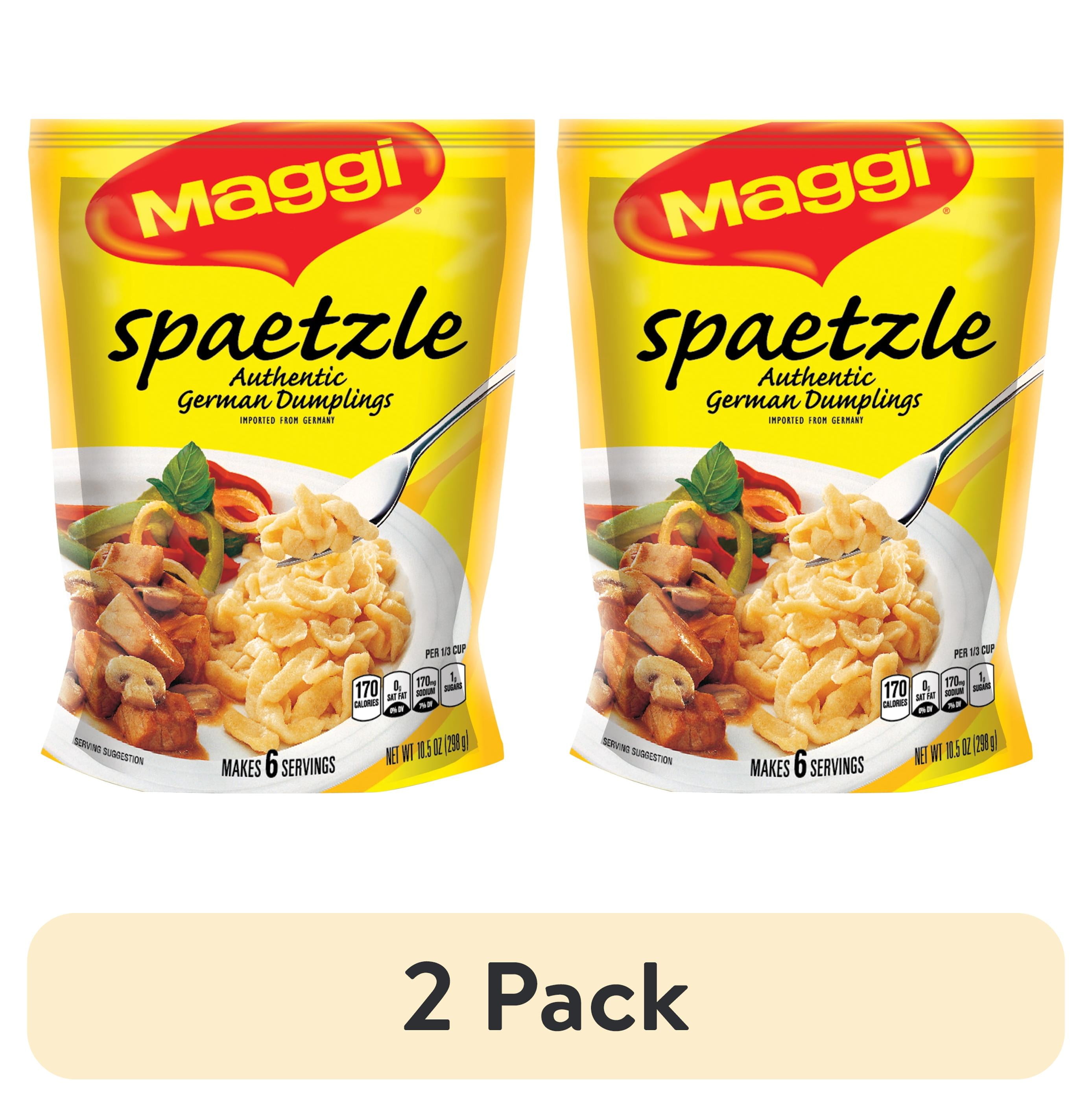 (2 pack) Maggi Spaetzle Authentic German Dumplings 10.5 oz - Walmart.com