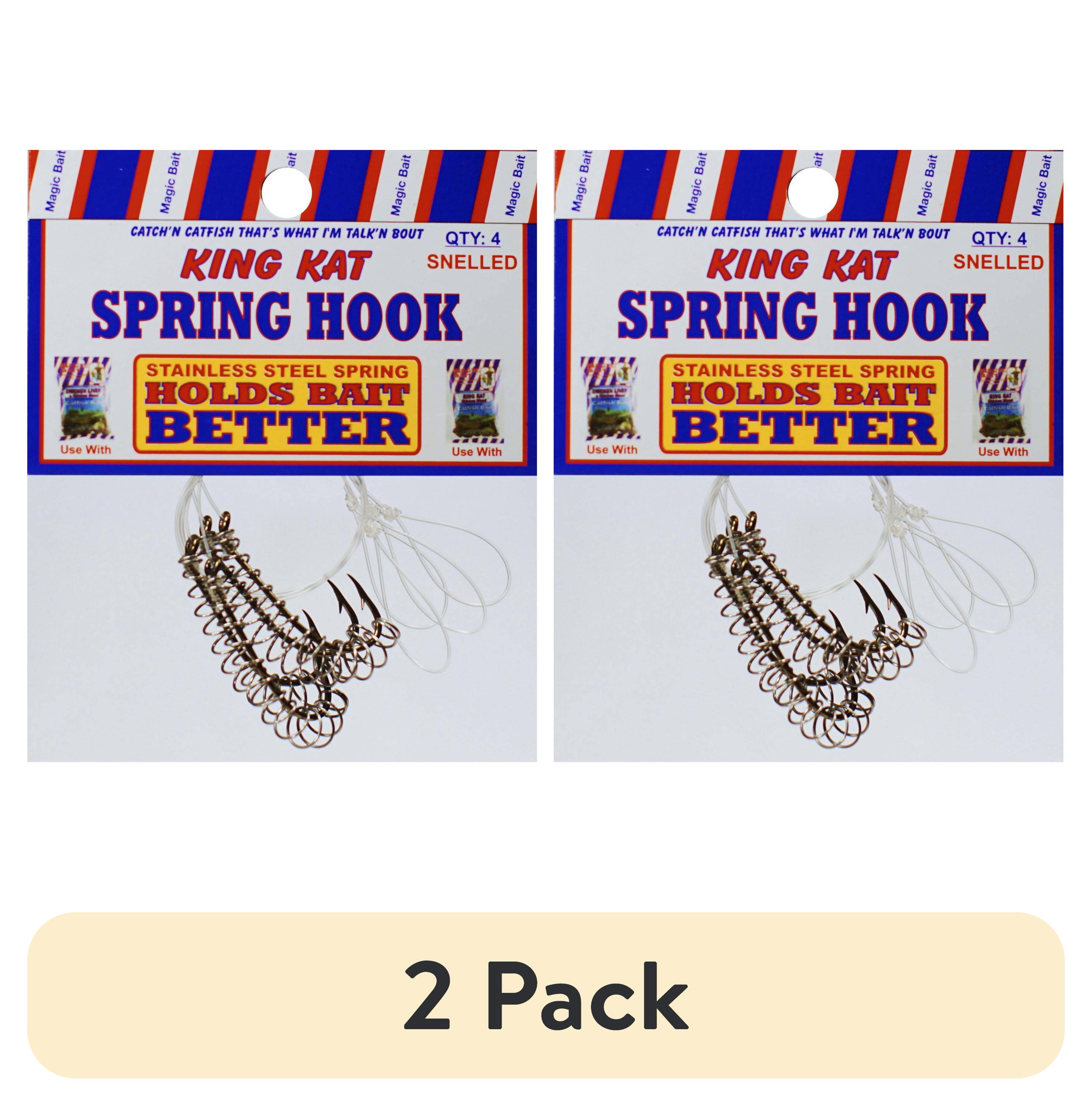 Magic Bait Snelled Spring Hook - Spring - Fishing Hooks - Walmart.com
