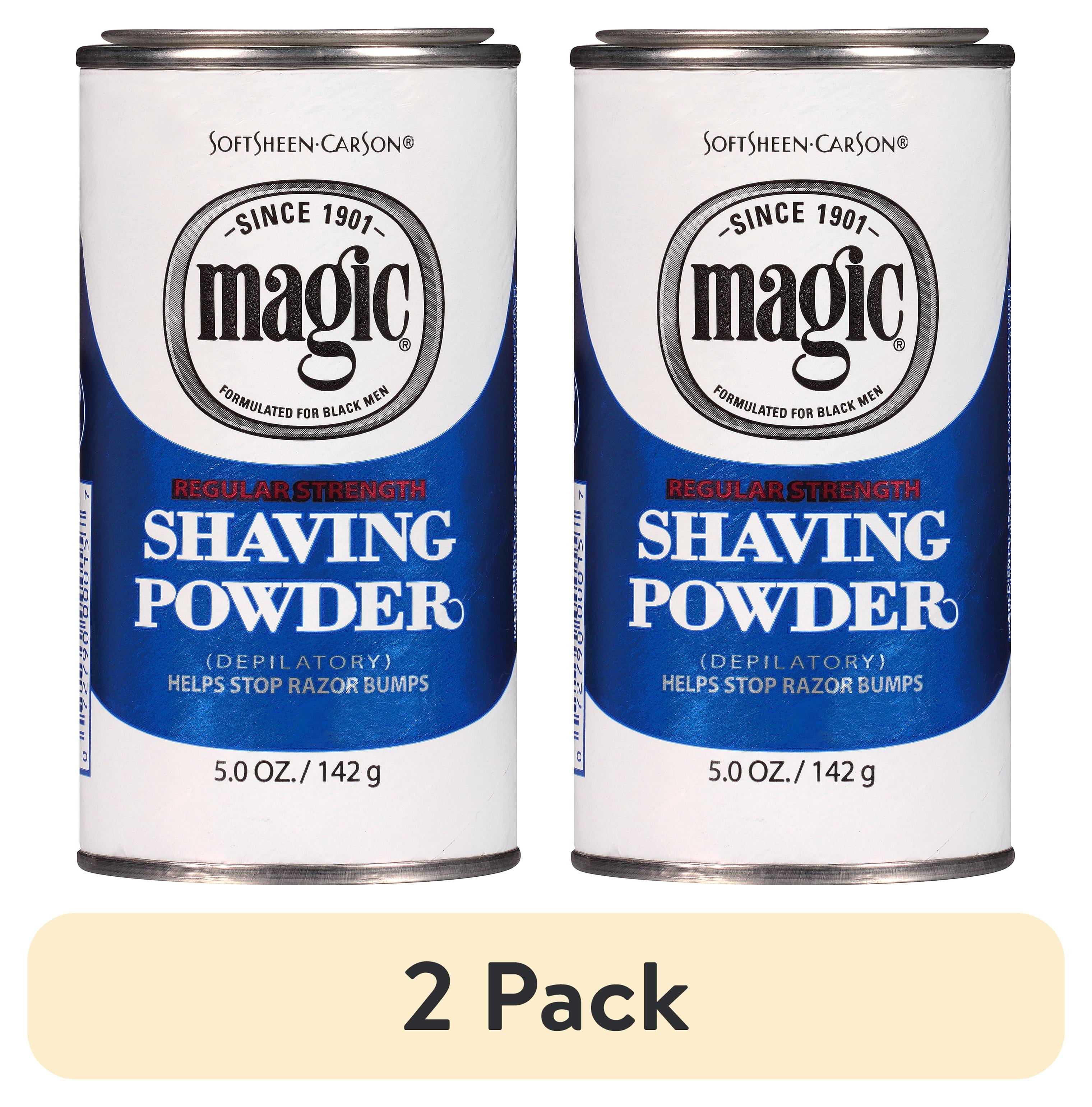 (2 pack) Magic Regular Strength Shaving Powder Hair Removal ...