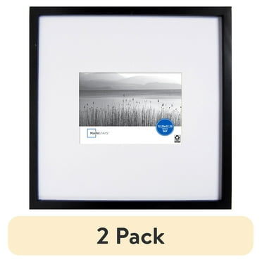 Mainstays 8” x 10” Two-Tone Black Photo Frame - 2 PC Set - Walmart.com