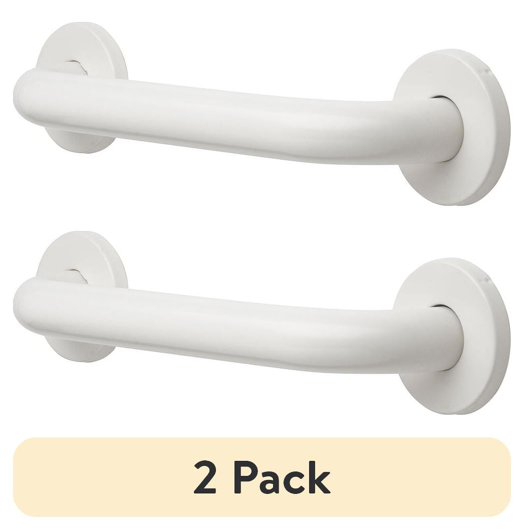 (2 pack) Mainstays 12 inch Grab Bar with 1-1/4" Diameter and Concealed ...