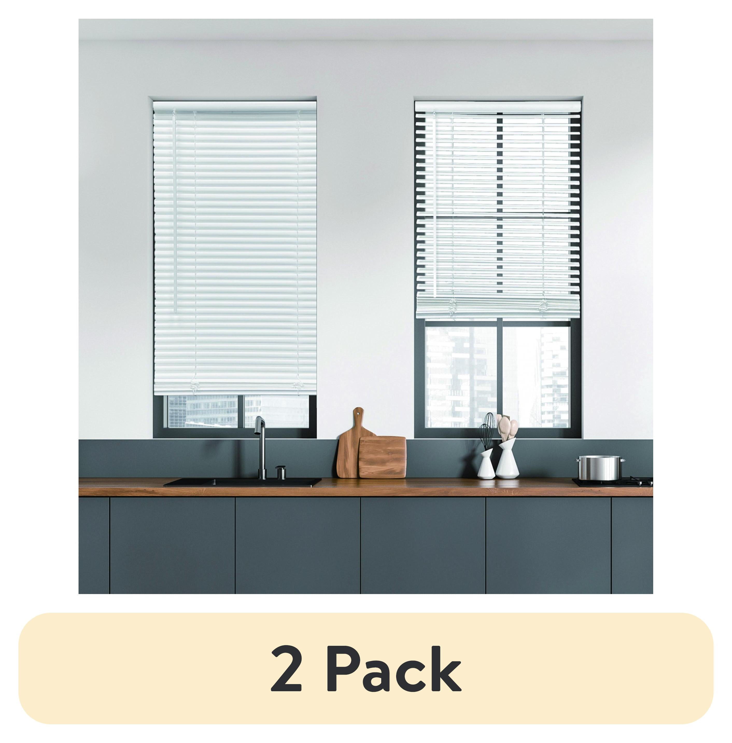 (2 pack) Mainstays 27X64 rPET Room Darkening White - Walmart.com
