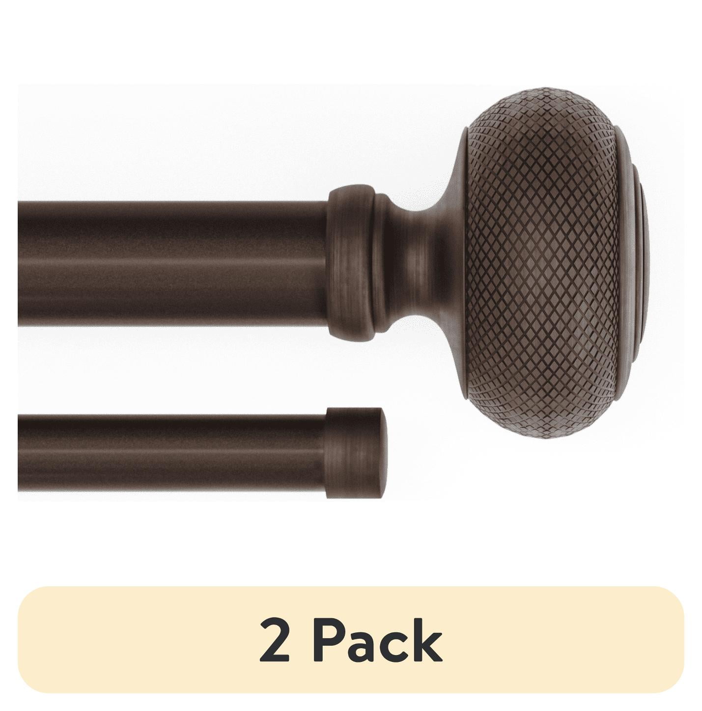 Free Shipping! Mainstays 3/4 Inch Oil Rubbed Bronze Double Drapery Rod ...