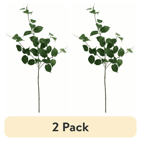 Mainstays 39 Tall Artificial Evergreen Pothos Stem - Walmart.com