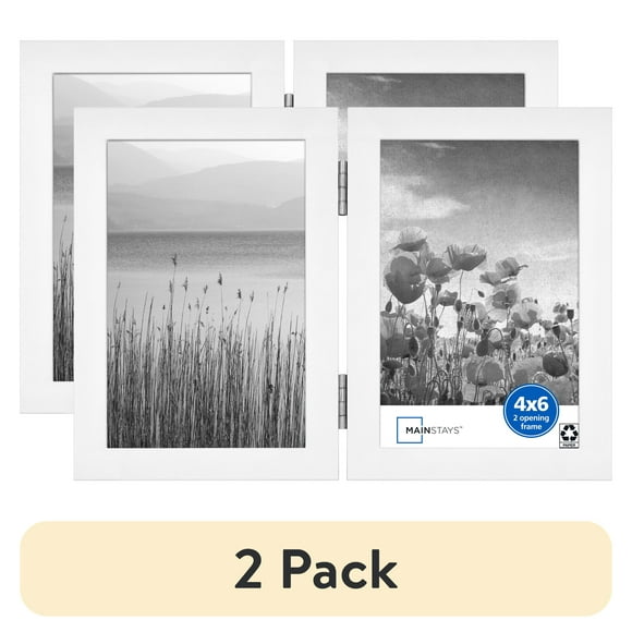 Double 4x6 Picture Frames