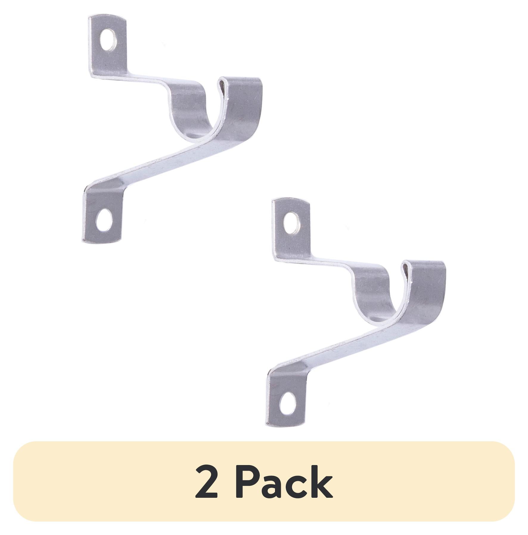 (2 pack) Mainstays 7/16 in. Diameter Petite Café Metal Curtain Rod ...