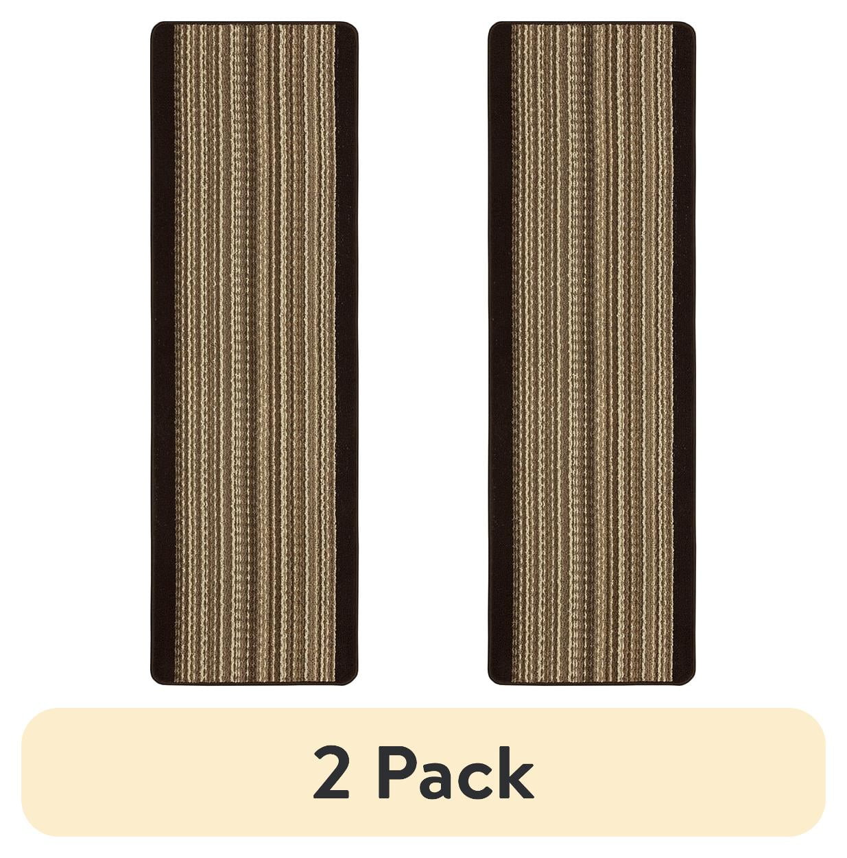 Mainstays Apollo Striped Indoor Runner Rug - 17.5 x 6 - Walmart.com