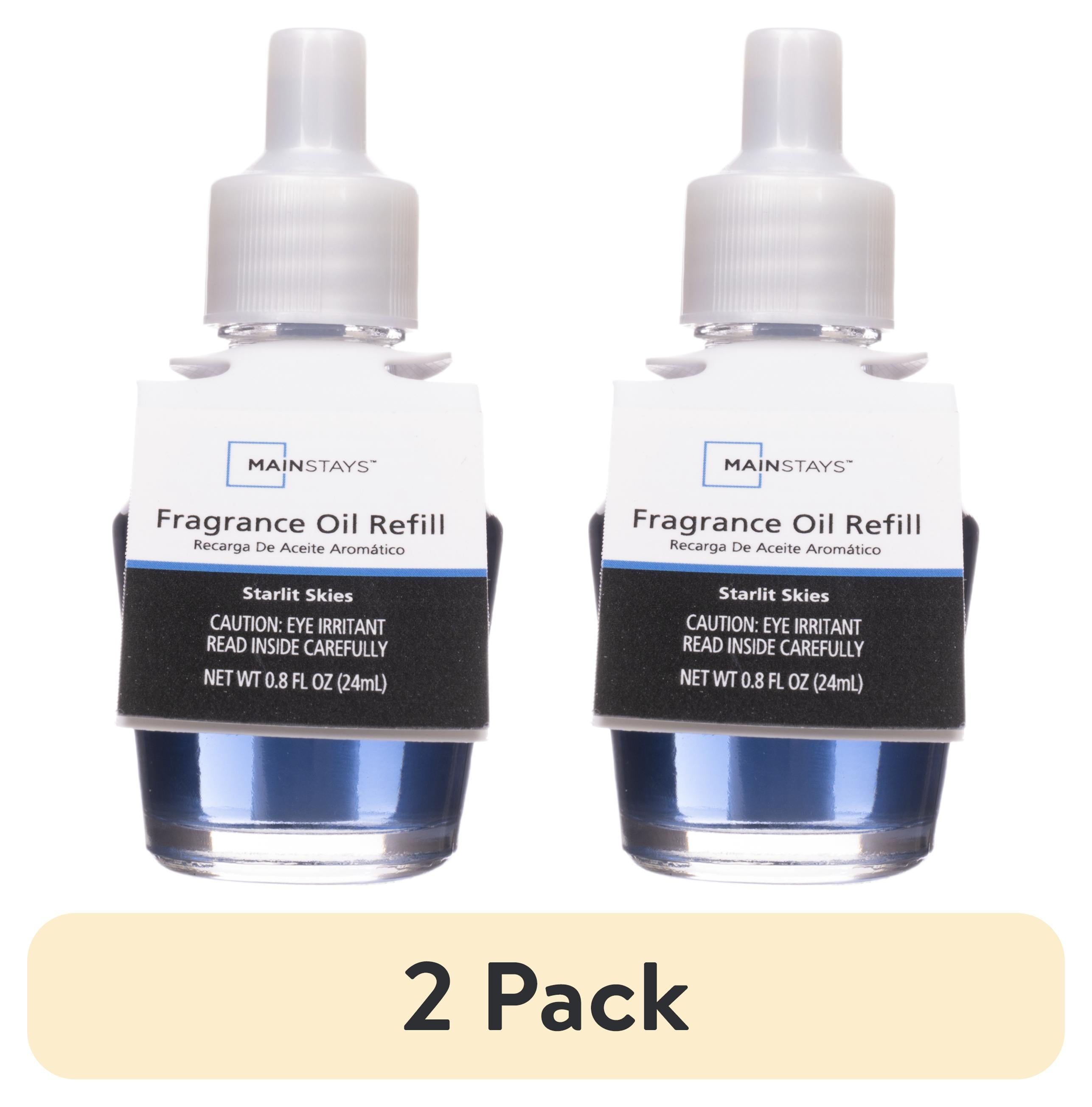 (2 pack) Mainstays Aroma Accents Oil Refill 24 mL, Starlit Skies ...