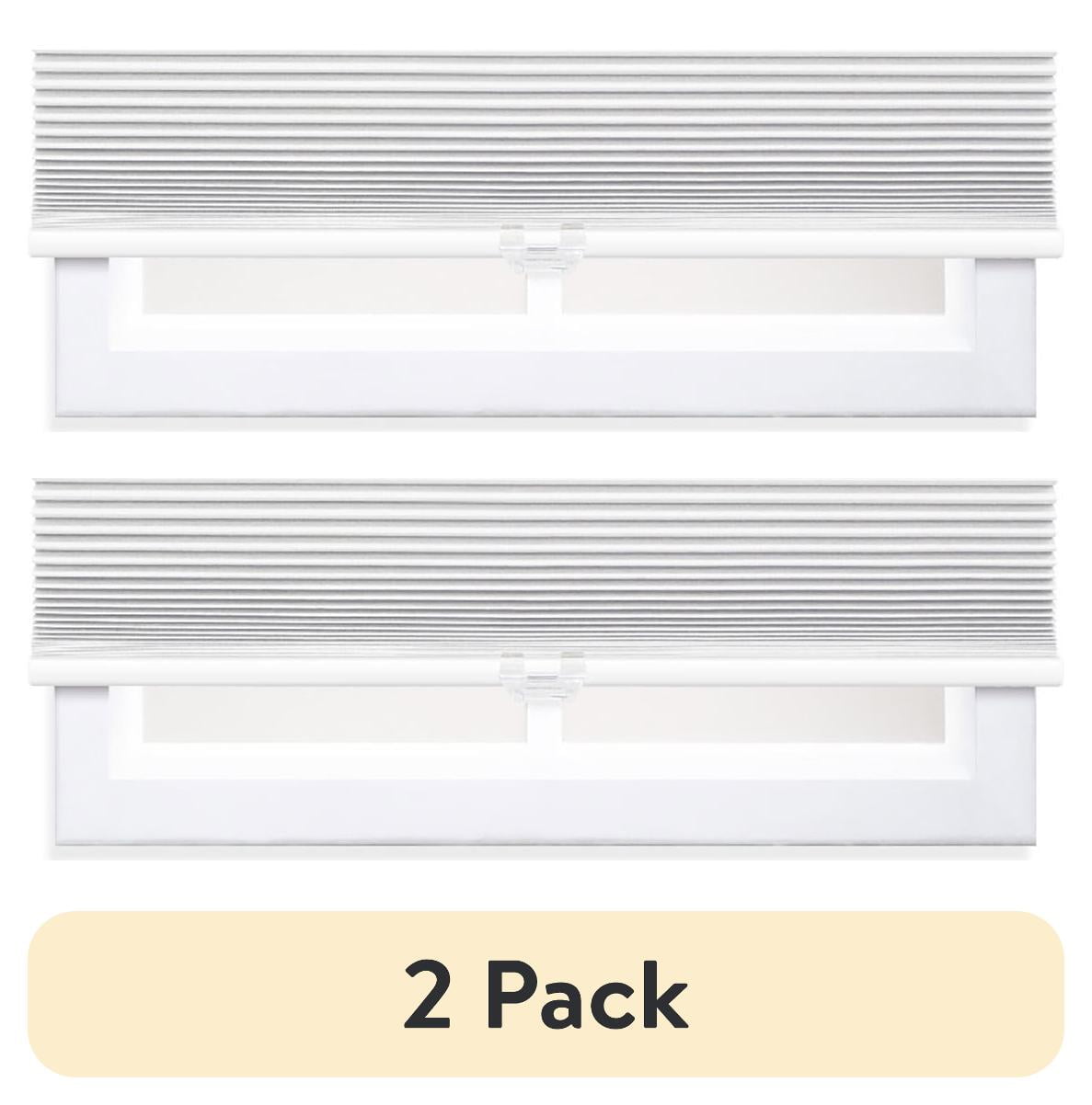 Mainstays Cordless Blackout Cellular Shade White 31 x 72 Energy Saving ...