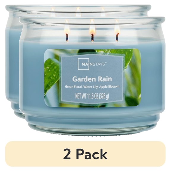 Great Value Lakeside Forest Scented Candle, 14 oz with multi-wick ...