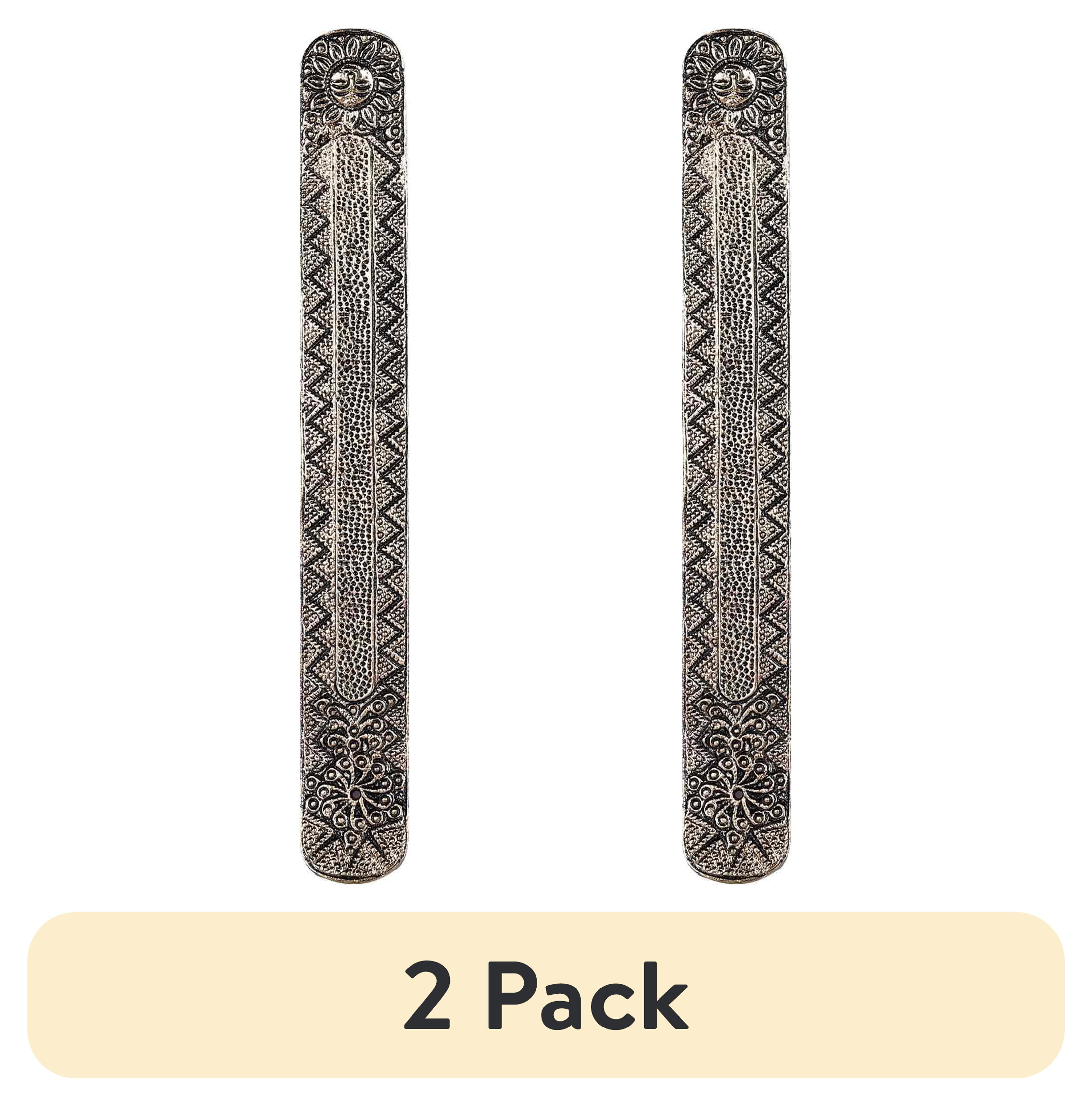 (2 pack) Mainstays Incense Metal Ash Catcher, Gold Metal - Walmart.com