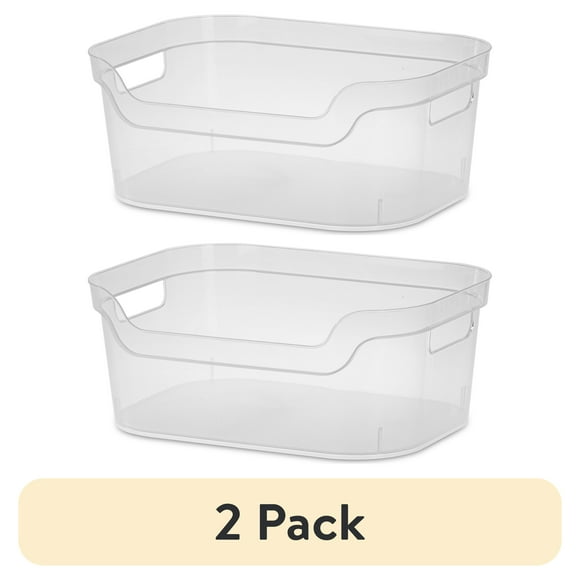 Open Plastic Storage Bins