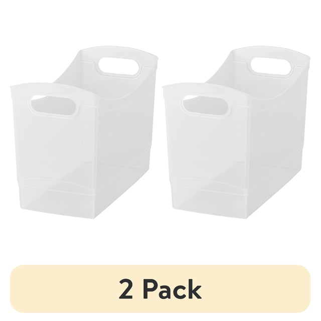 Mainstays 12 Qt Storage Bin - Plastic storage bins for home - Walmart ...