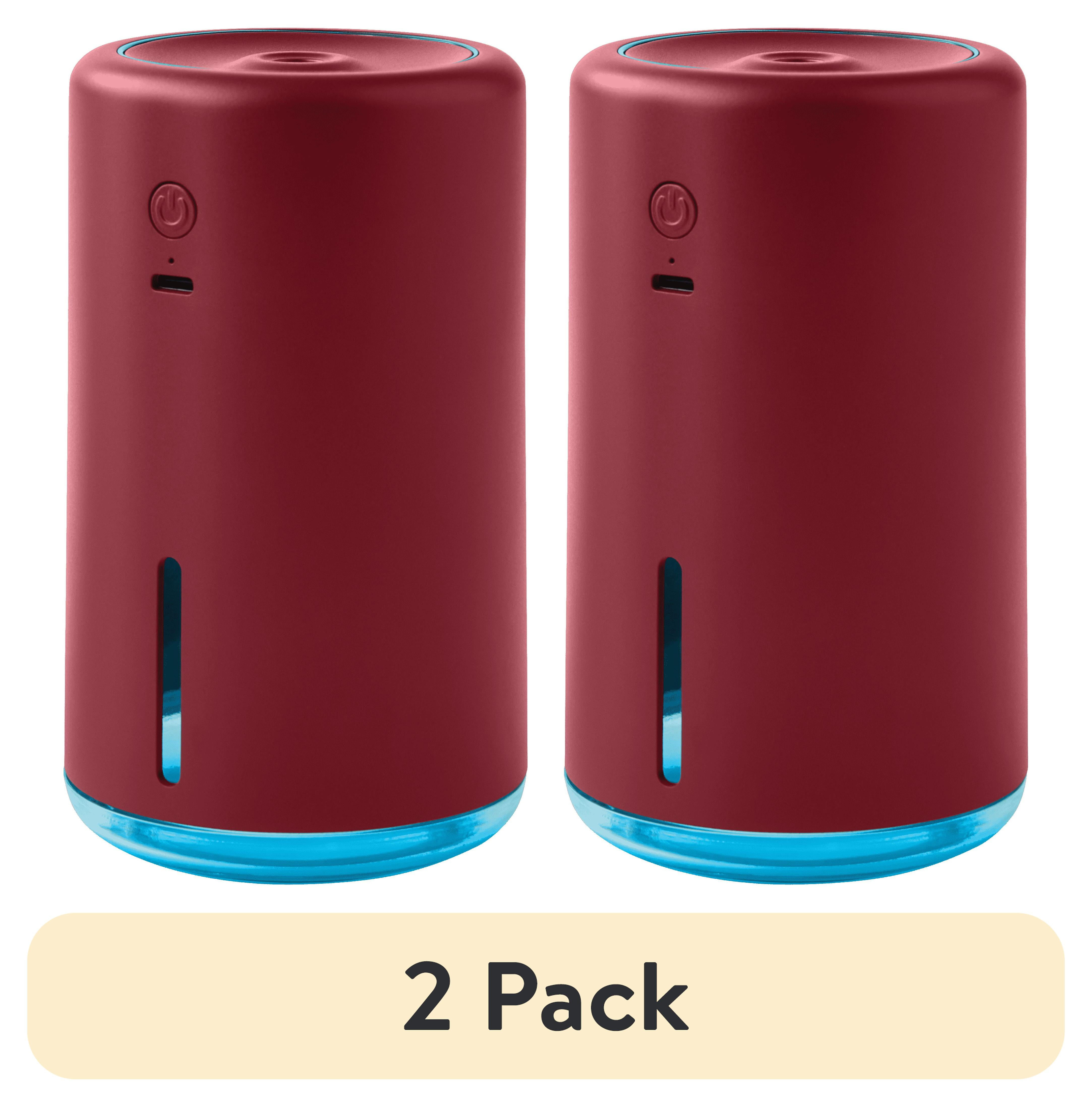 (2 pack) (2 pack) Mainstays Portable Rechargeable Evaporative ...