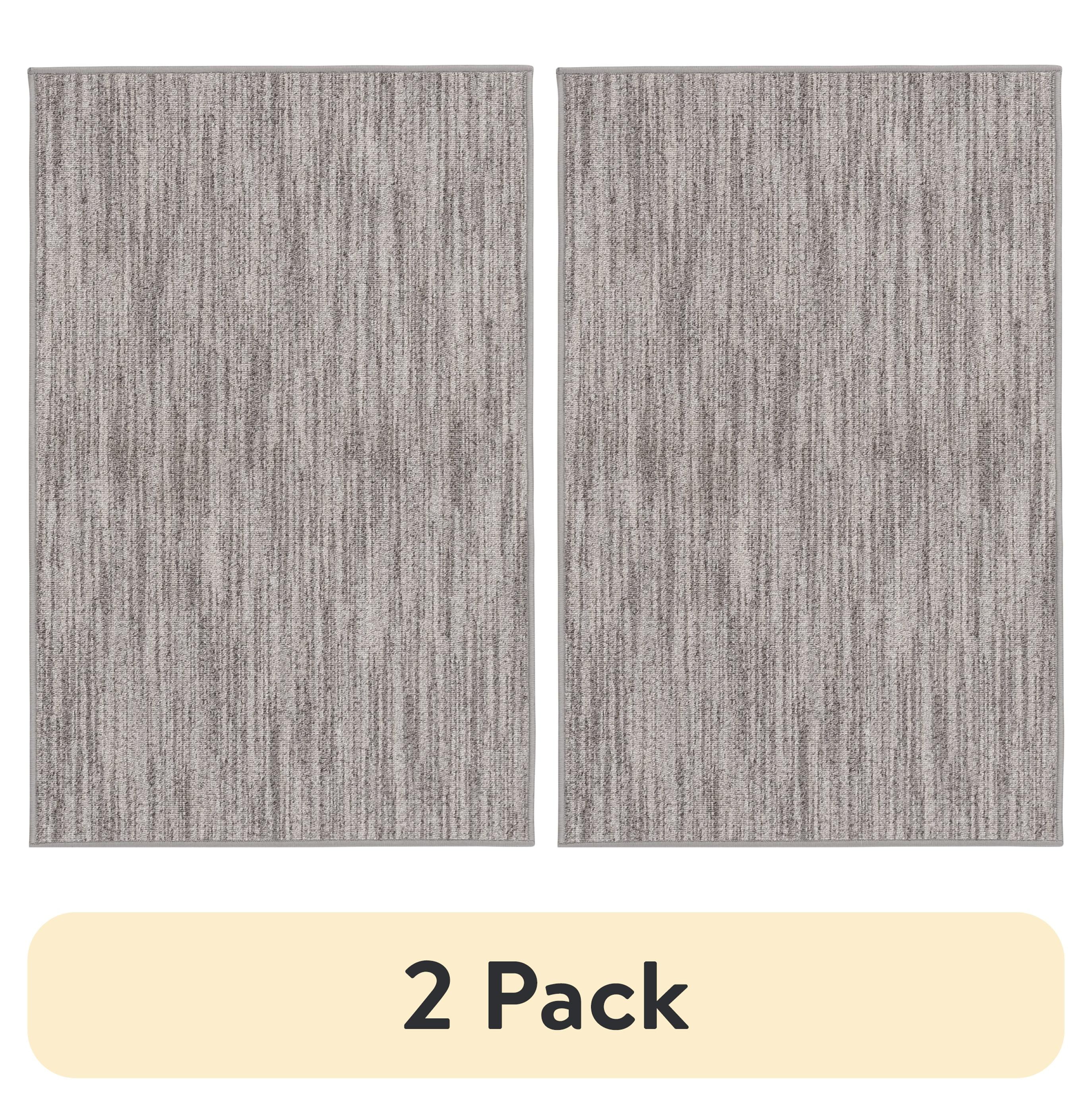 Mainstays Spaced Dyed Gray 52x78 Indoor Area Rug - Walmart.com