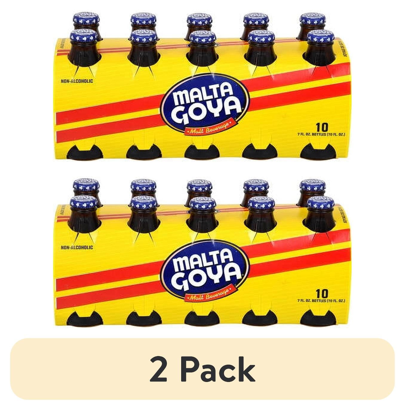 (2 pack) GOYA Malt Beverage, 7 fl oz, 10 Count Glass - Walmart.com