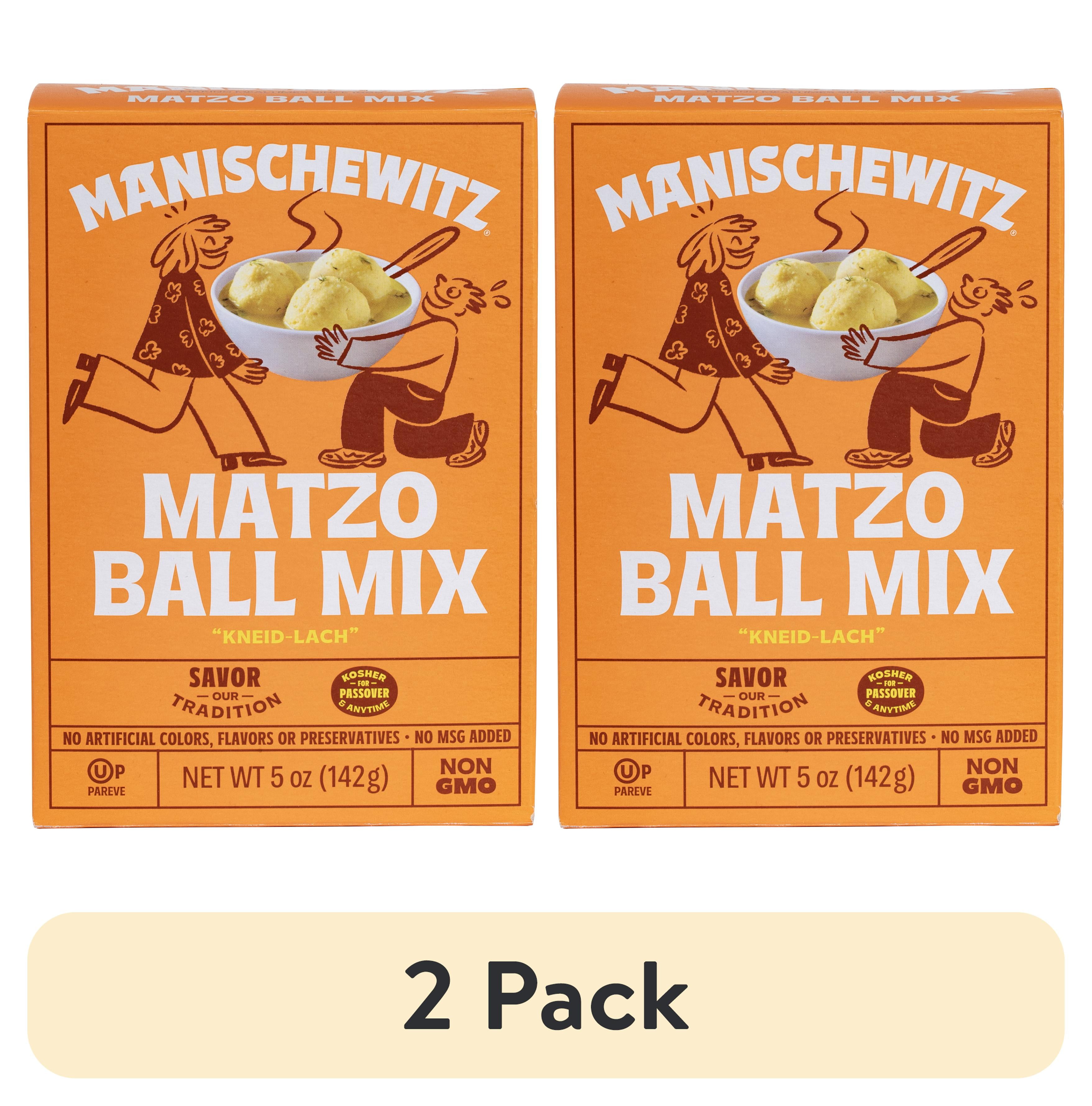 (2 pack) Manischewitz Matzo Ball Mix, 5 oz. - Walmart.com