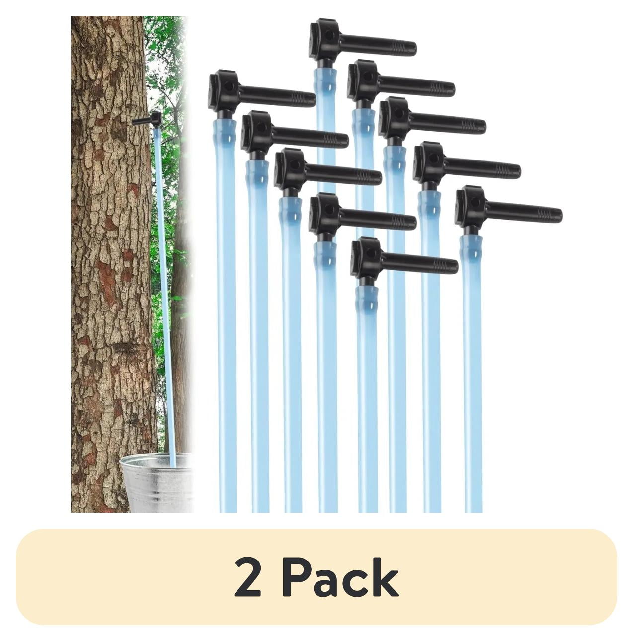 (2 pack) Deluxe Maple Syrup Tree Tapping & Sugaring Starter Kit-10 Taps ...