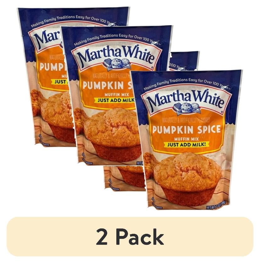 (2 pack) Martha White Pumpkin Spice Muffin Mix - 2 pack - Walmart.com