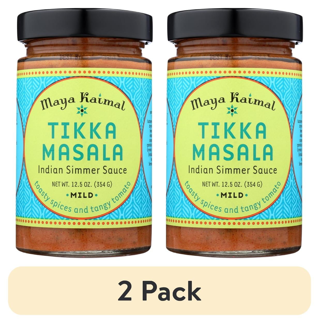 (2 pack) Maya Kaimal Tikka Masala Simmer Sauce, 12.5 oz - Walmart.com