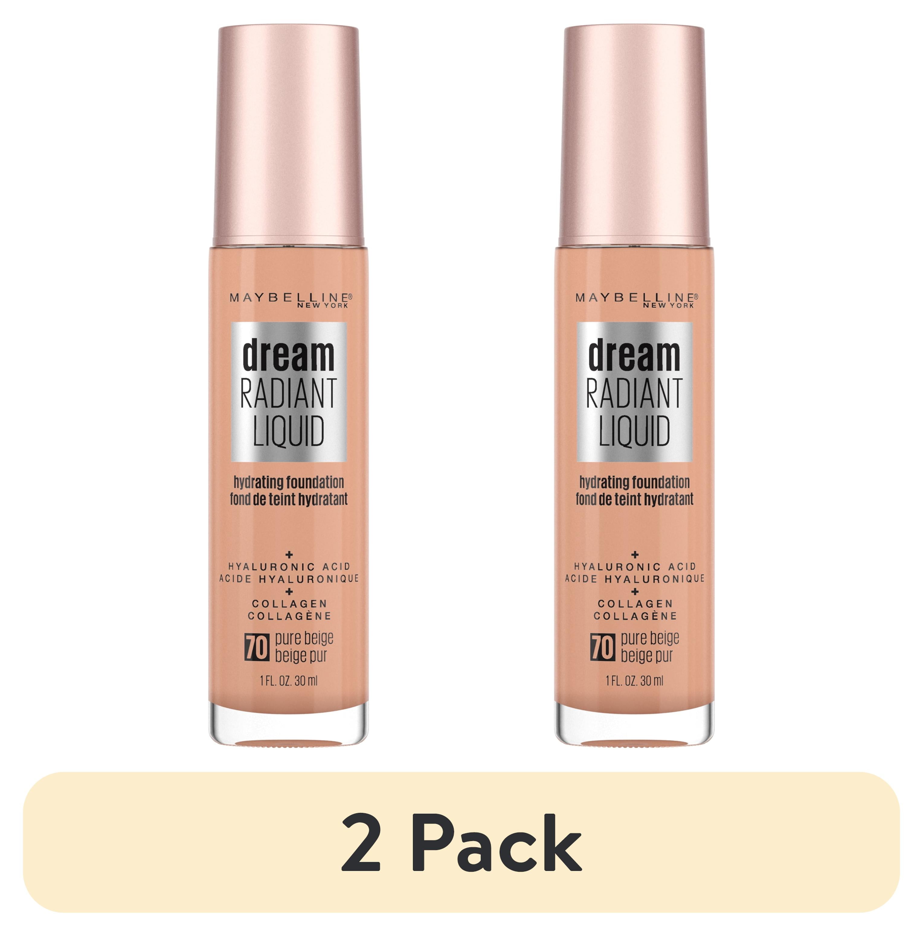 (2 pack) Maybelline Dream Radiant Liquid Medium Coverage Hydrating ...