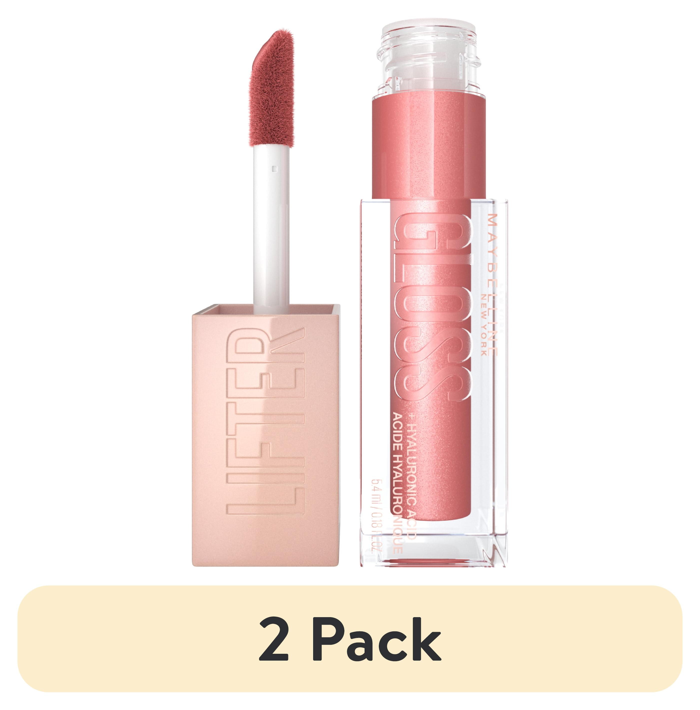 (2 pack) Maybelline Lifter Gloss Lip Gloss Makeup with Hyaluronic Acid, Moon - Walmart.com