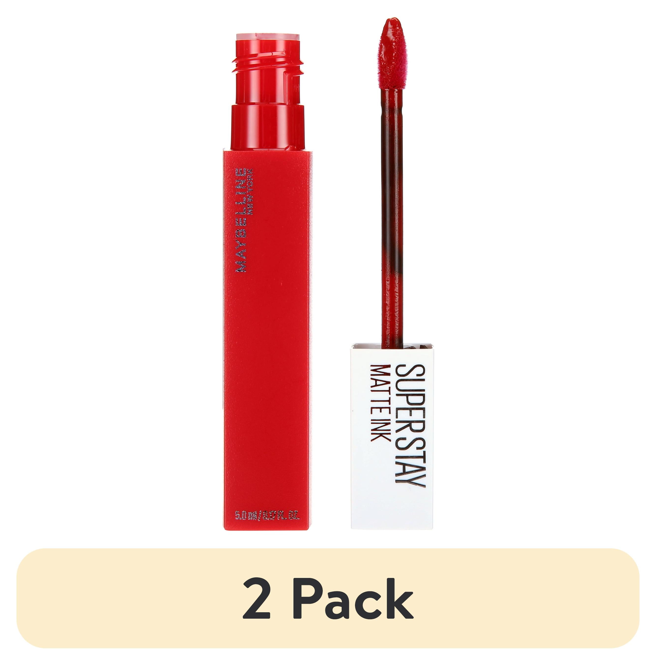 (2 pack) Maybelline Super Stay Matte Ink Liquid Lipstick, Pioneer ...
