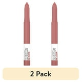 (2 pack) Maybelline Super Stay Ink Crayon Matte Lipstick, On the Grind ...