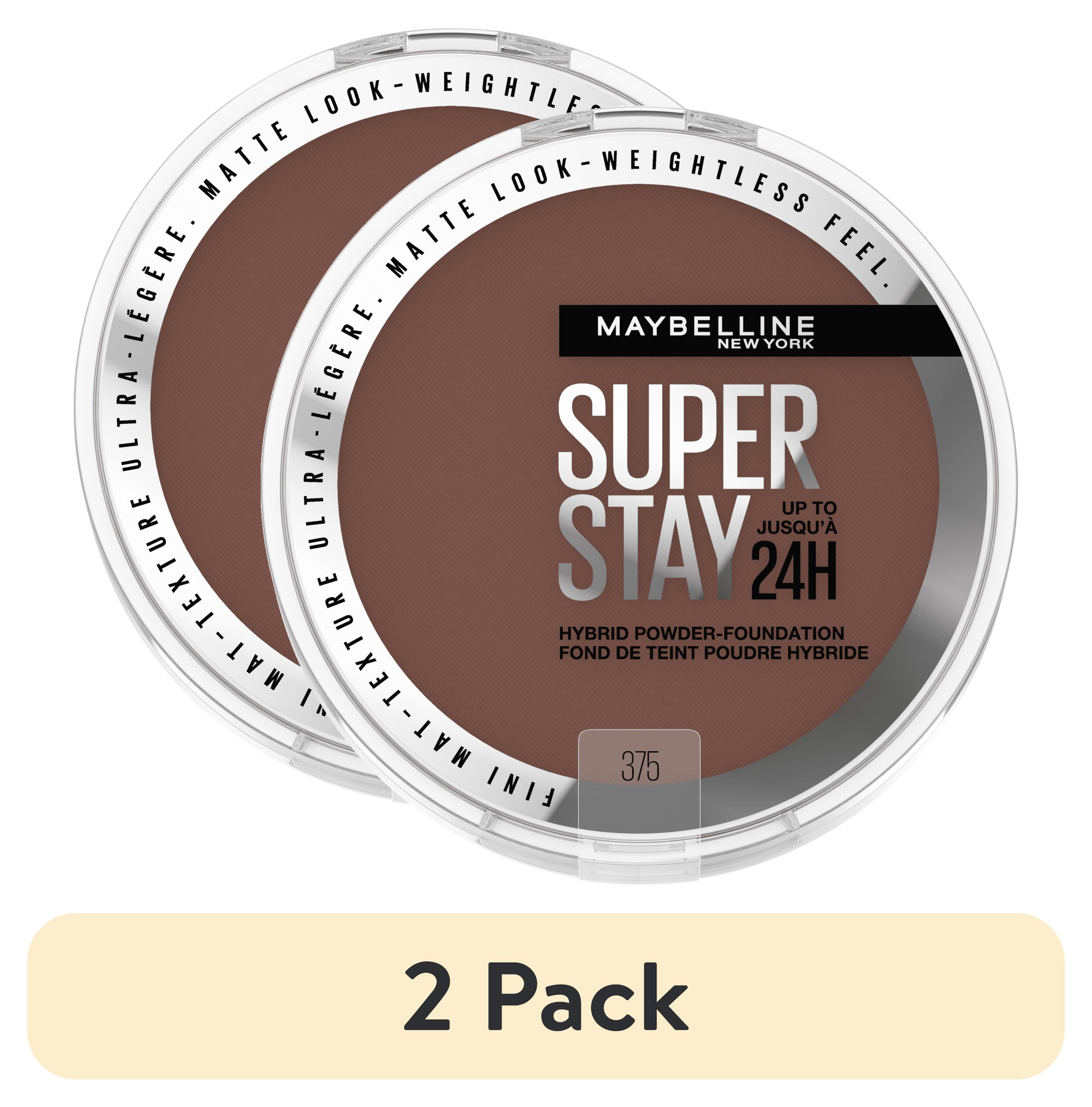 (2 pack) Maybelline Super Stay Powder Foundation Makeup, Soft Matte ...