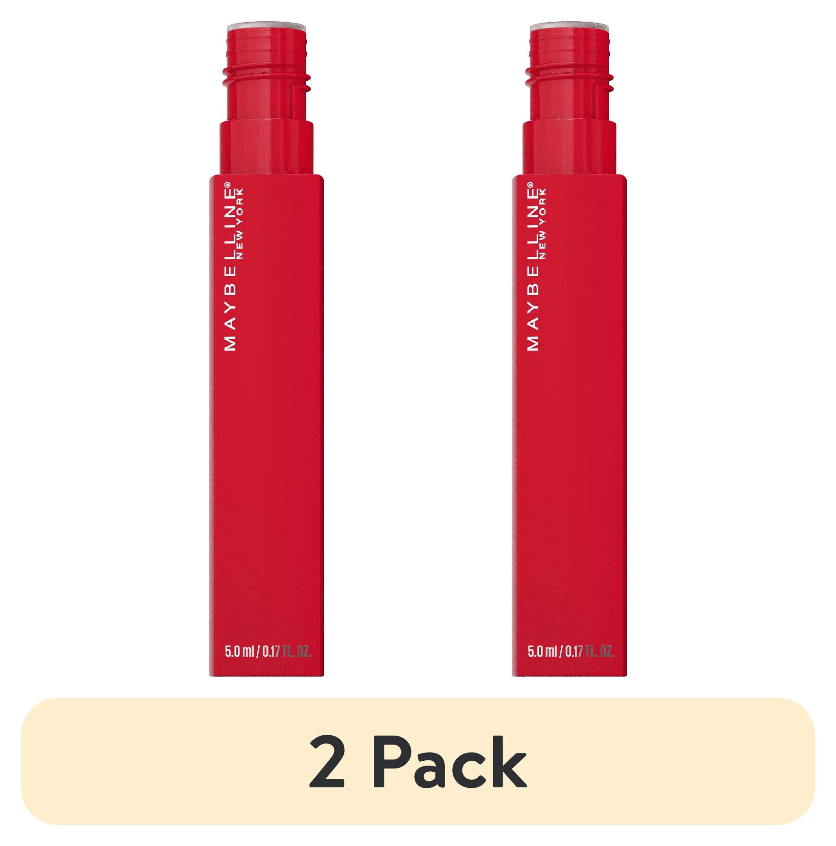 (2 pack) Maybelline SuperStay Matte Ink Liquid Lipstick, Shot Caller ...