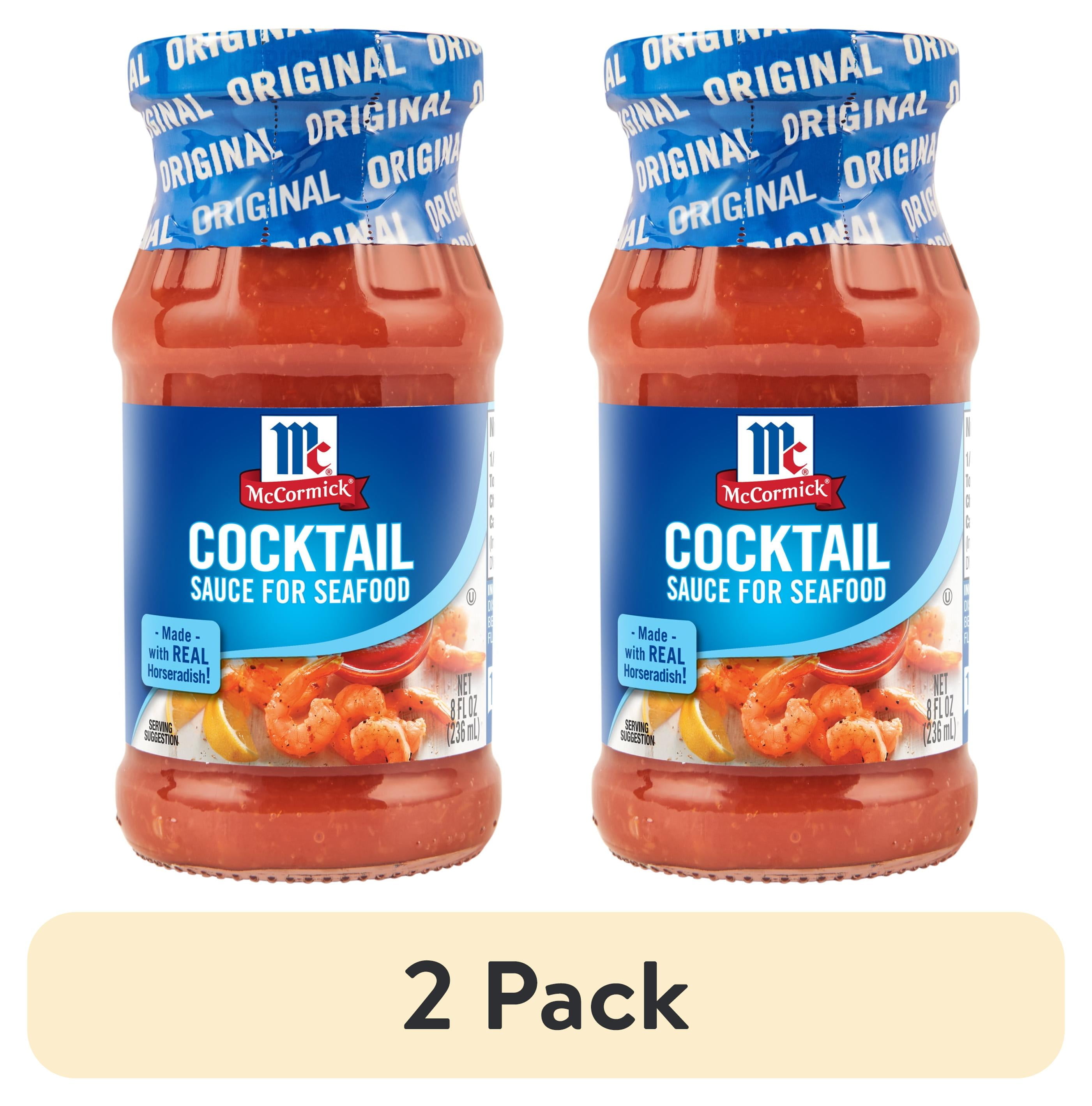 (2 pack) McCormick GOLDEN DIPT Kosher Seafood Cocktail Sauce, 8.0 fl oz ...
