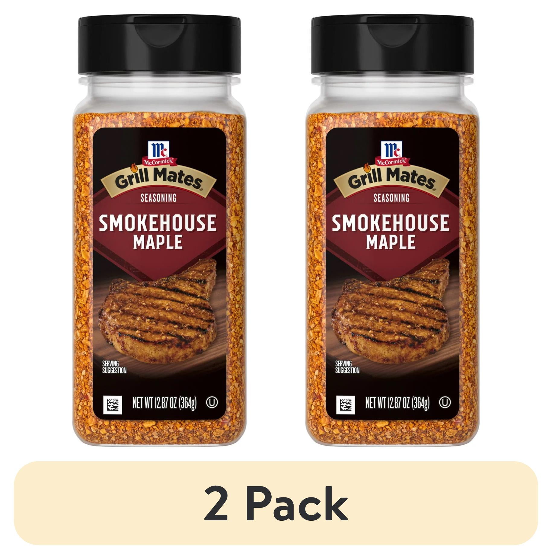 (2 pack) McCormick Grill Mates Smokehouse Maple Seasoning, 12.87 Ounce ...