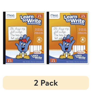 Mead Learn To Letter Writing Book Printed Book - Book | Bundle of 10 ...