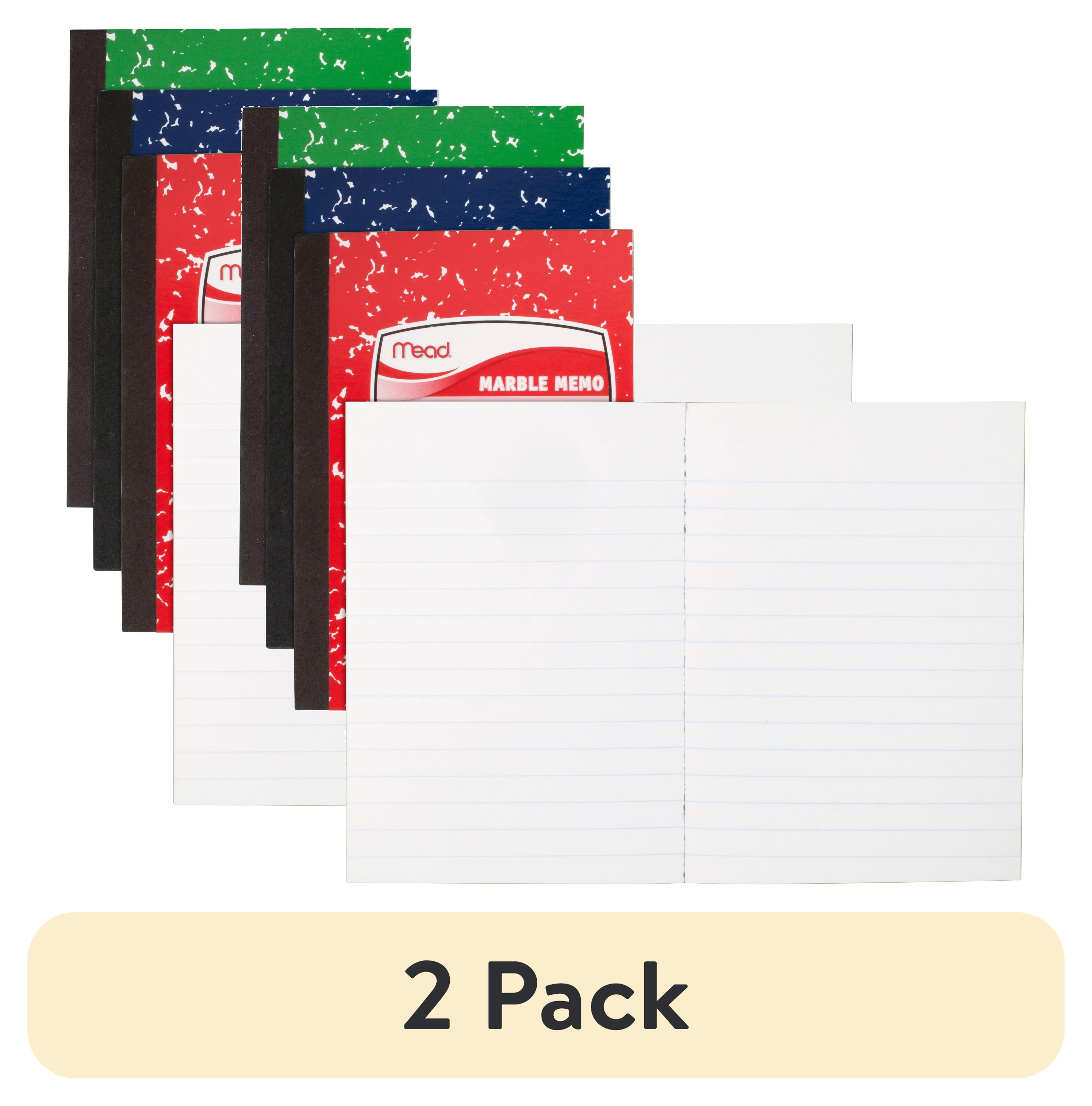 (2 pack) Mead, MEA45417, Square Deal Colored Memo Book, 1 Each ...