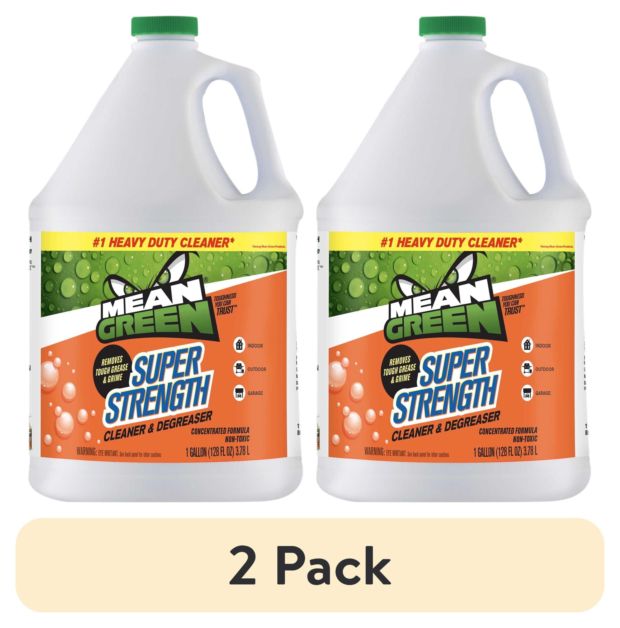 (2 pack) Mean Green Super Strength Cleaner & Degreaser, 1 gal - Walmart.com