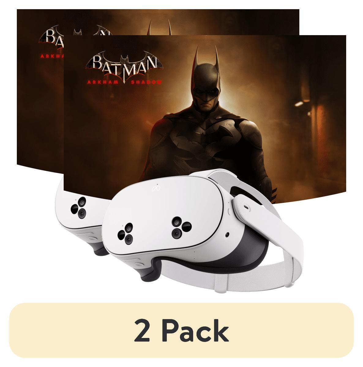 (2 pack) Meta Quest 3S 128 GB - Get Batman: Arkham Shadow and 3-Month ...