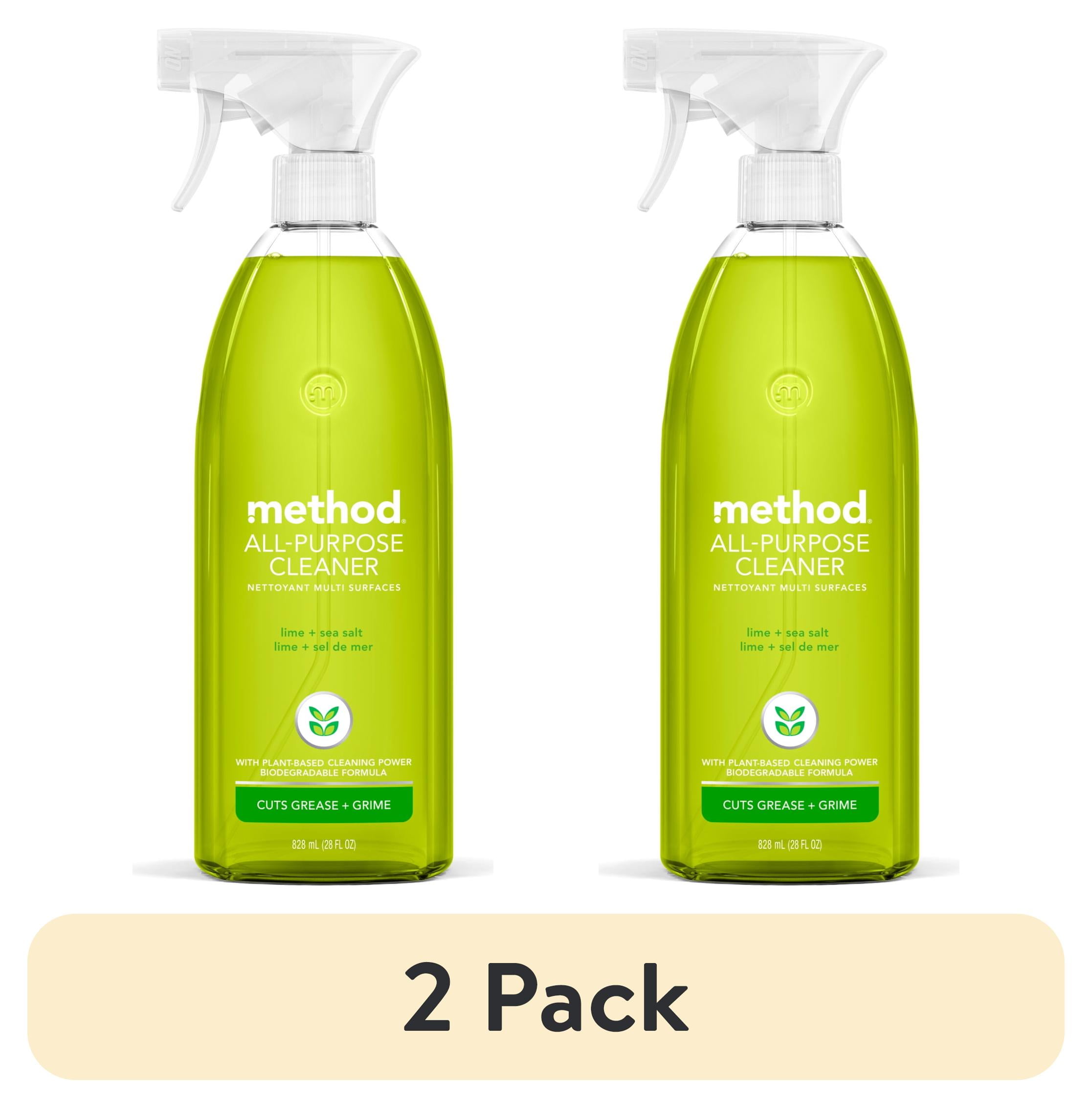 (2 pack) Method All-Purpose Cleaner, Lime + Sea Salt, 28 Ounce ...
