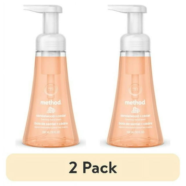 (2 pack) Method Foaming Hand Soap, Sandalwood and Cedar, 10 oz ...