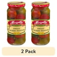 (2 pack) Mezzetta Sweet Cherry Peppers, 16.0 FL OZ - Walmart.com