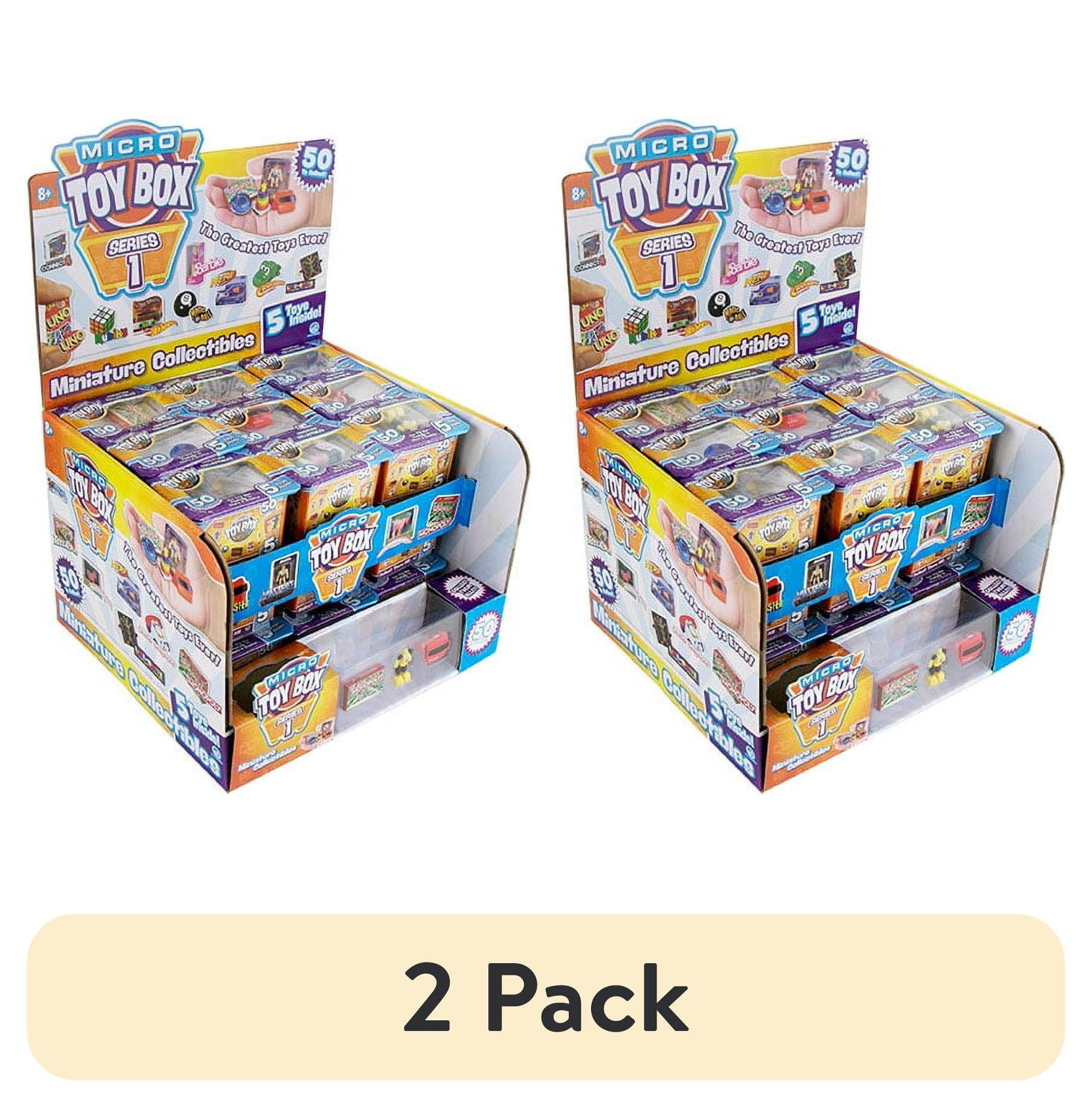 (2 pack) Micro Toy Box Miniature Collectibles for Children Ages 8 and ...