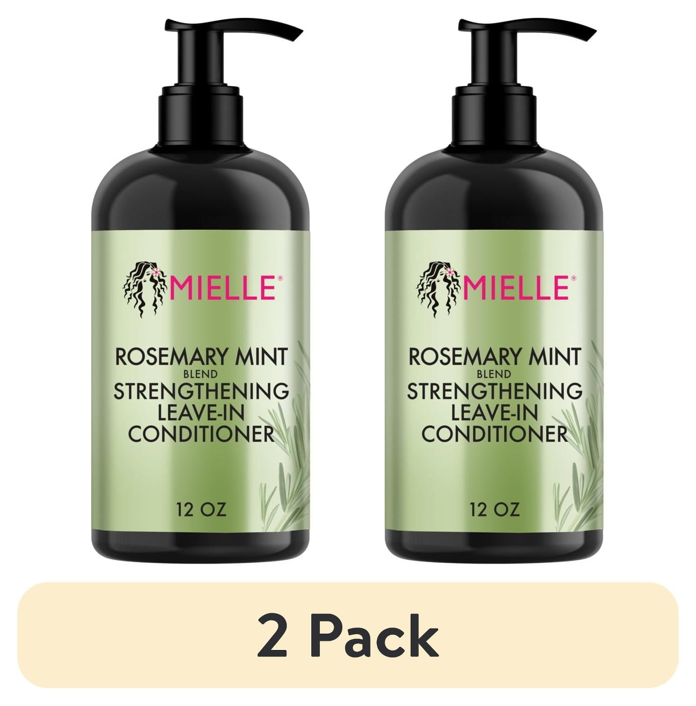 (2 pack) Mielle Rosemary Mint Strengthening Leave-In Conditioner - 12 ...