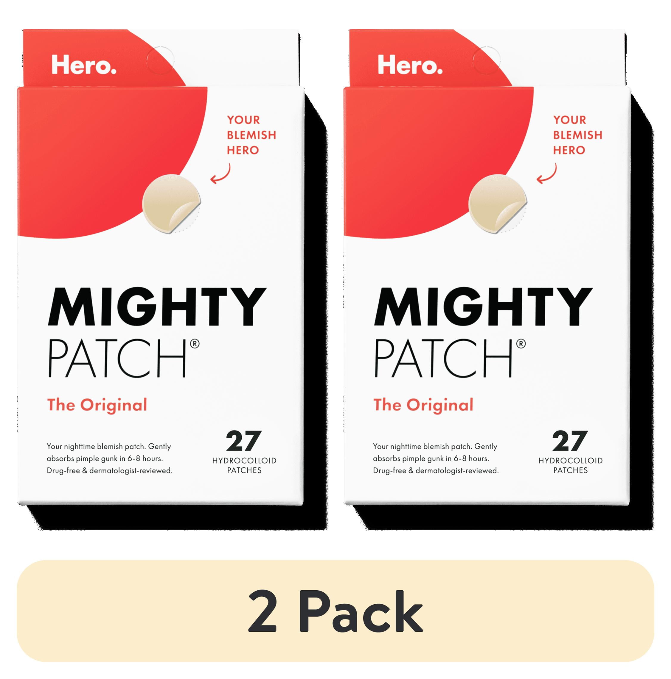 (2 pack) Mighty Patch by Hero Cosmetics Original Acne Pimple & Zit ...