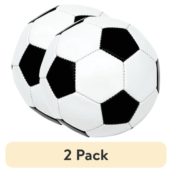 MinnARK 2 Pack Mini Soccer Ball 6 Inch Rubber for Kids Toddlers Outdoor ...