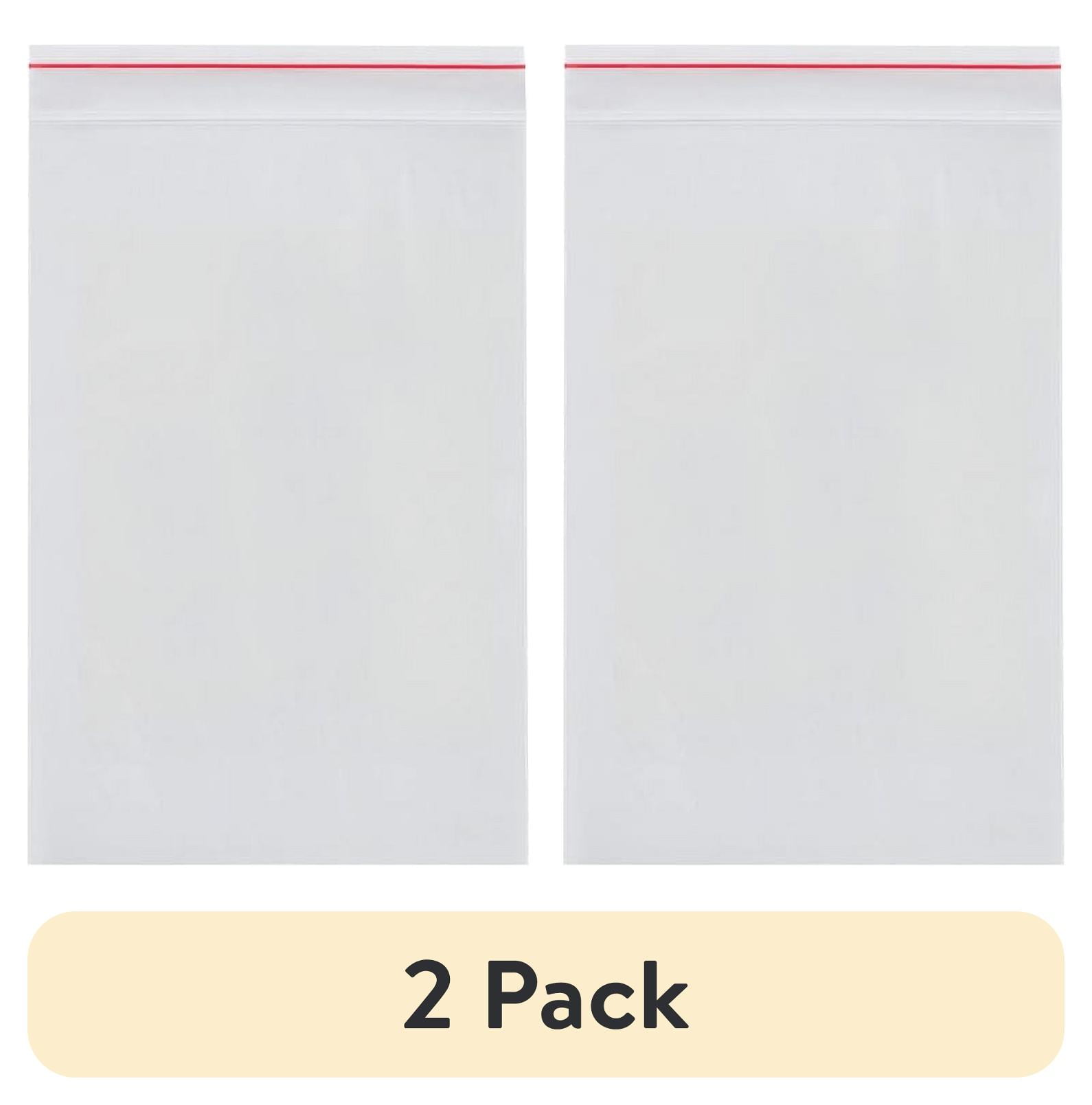 (2 pack) Minigrip Poly Bag,Reclosable,6 x 4",2 Mil,PK1000 MG3600 ...