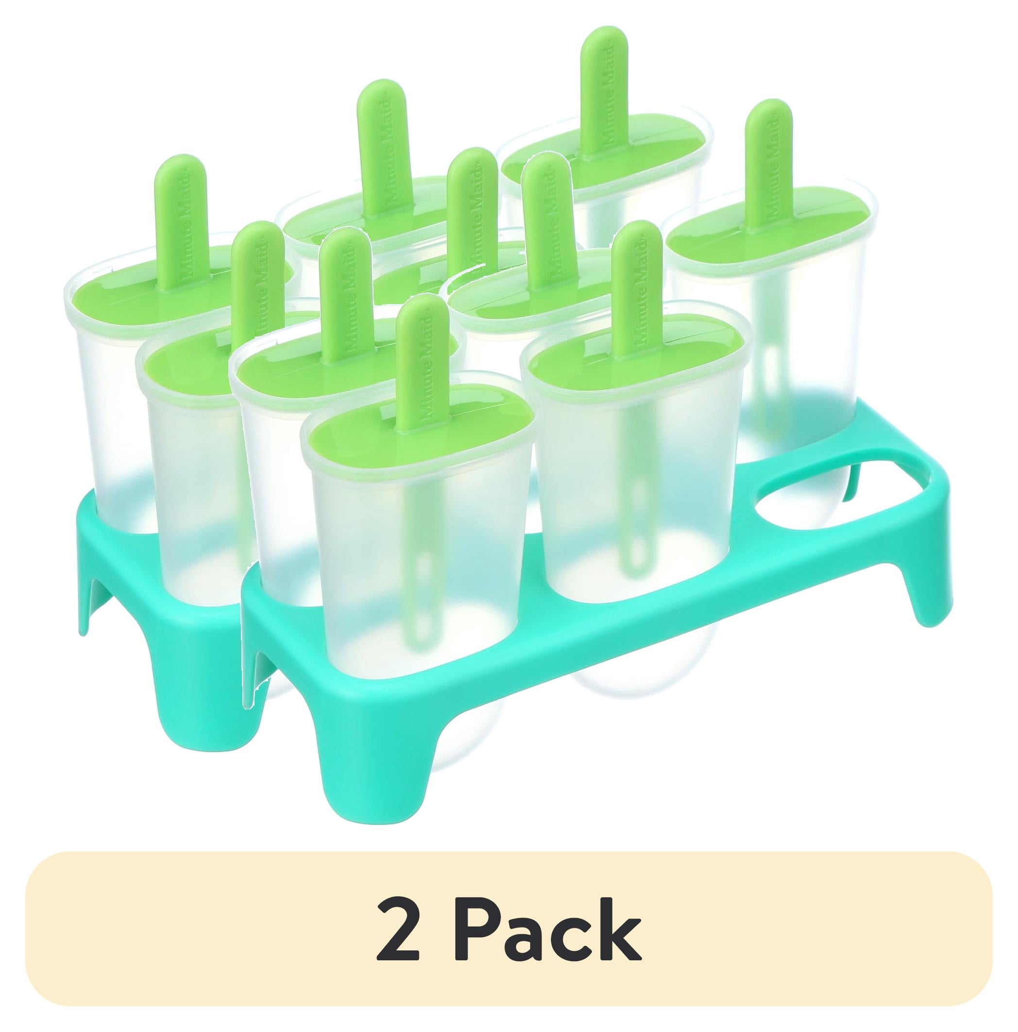 (2 pack) Minute Maid Teal Ice Pop Mold 6CT - Walmart.com