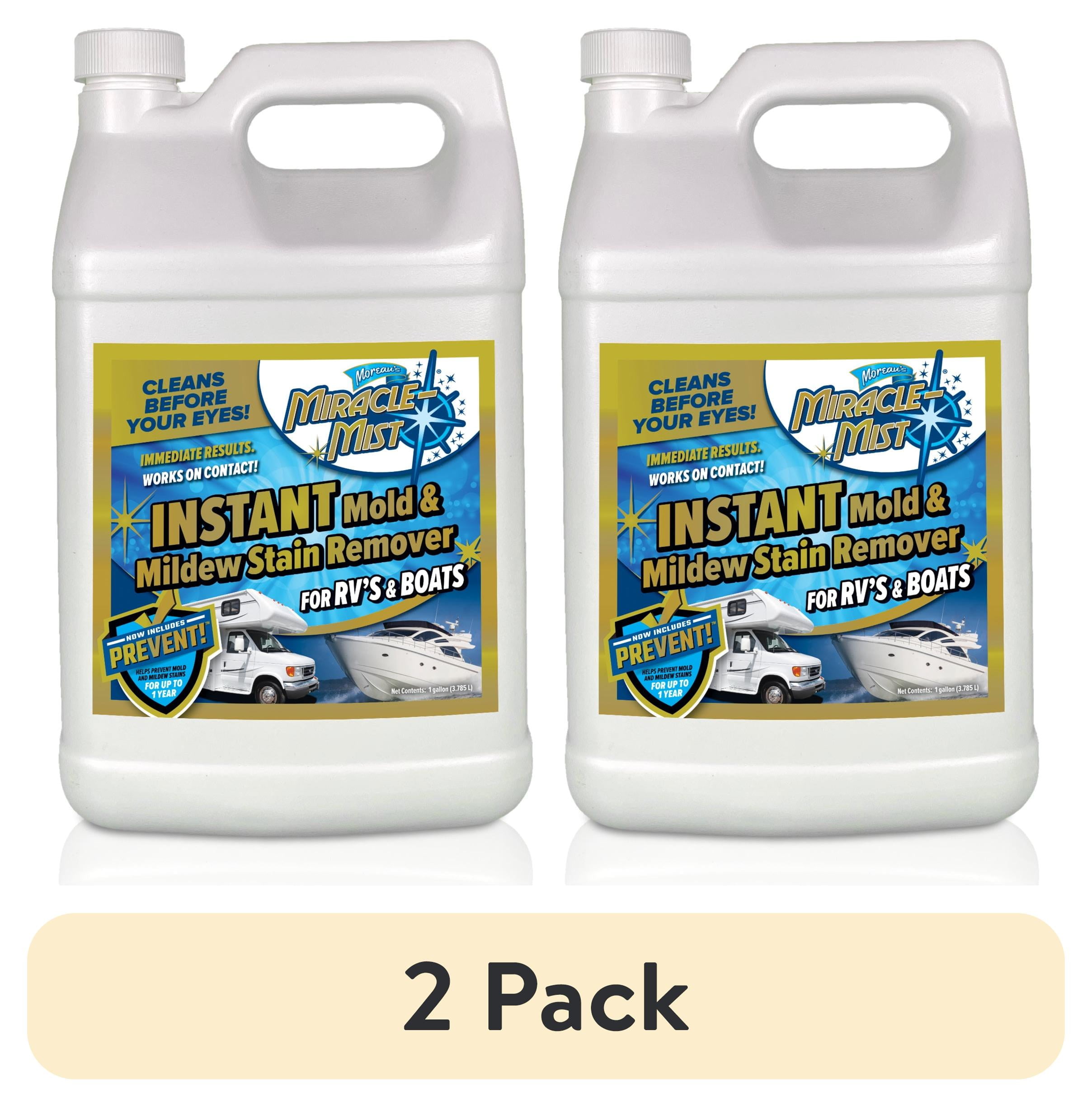 (2 pack) MiracleMist Instant - Mold and Mildew Spray Remover for RV and ...
