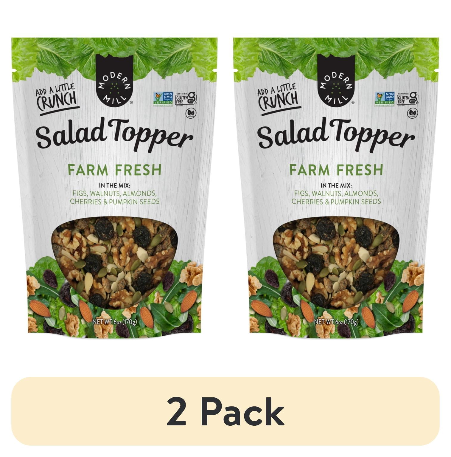 (2 pack) Modern Mill Farm Fresh Salad Topper 6oz, Gluten-Free, Vegan ...