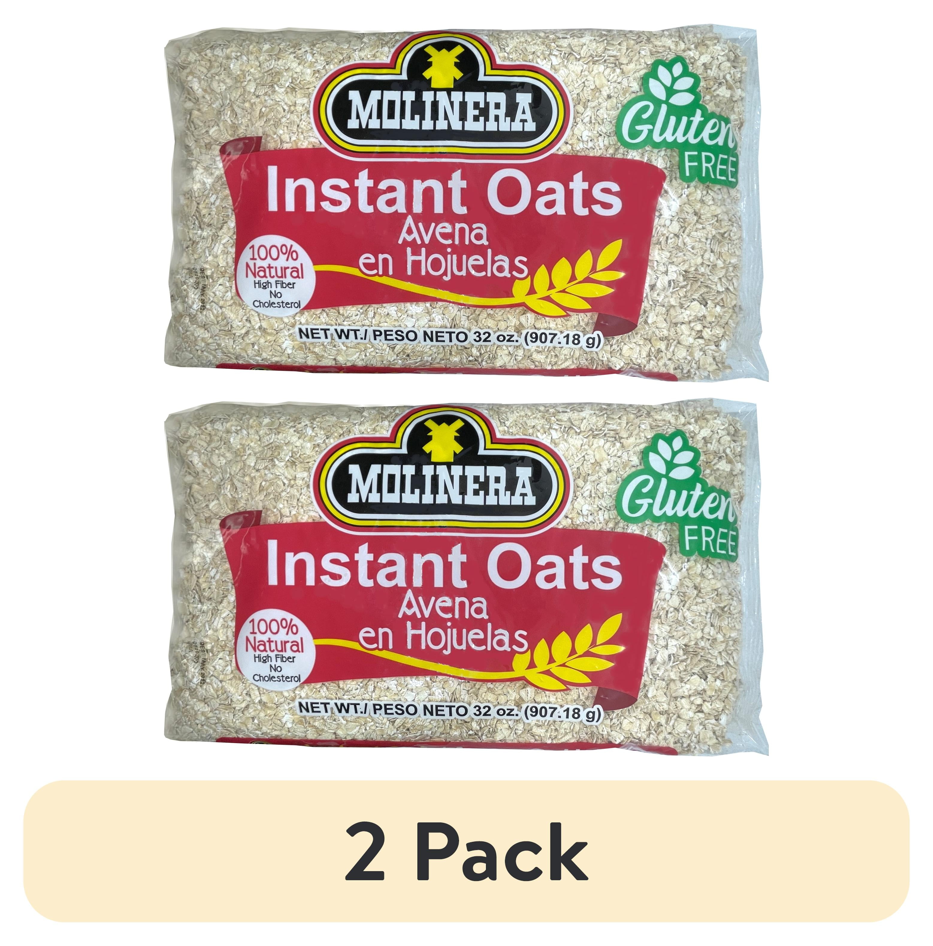 (2 pack) Molinera Instant Oats, 32 oz - Walmart.com