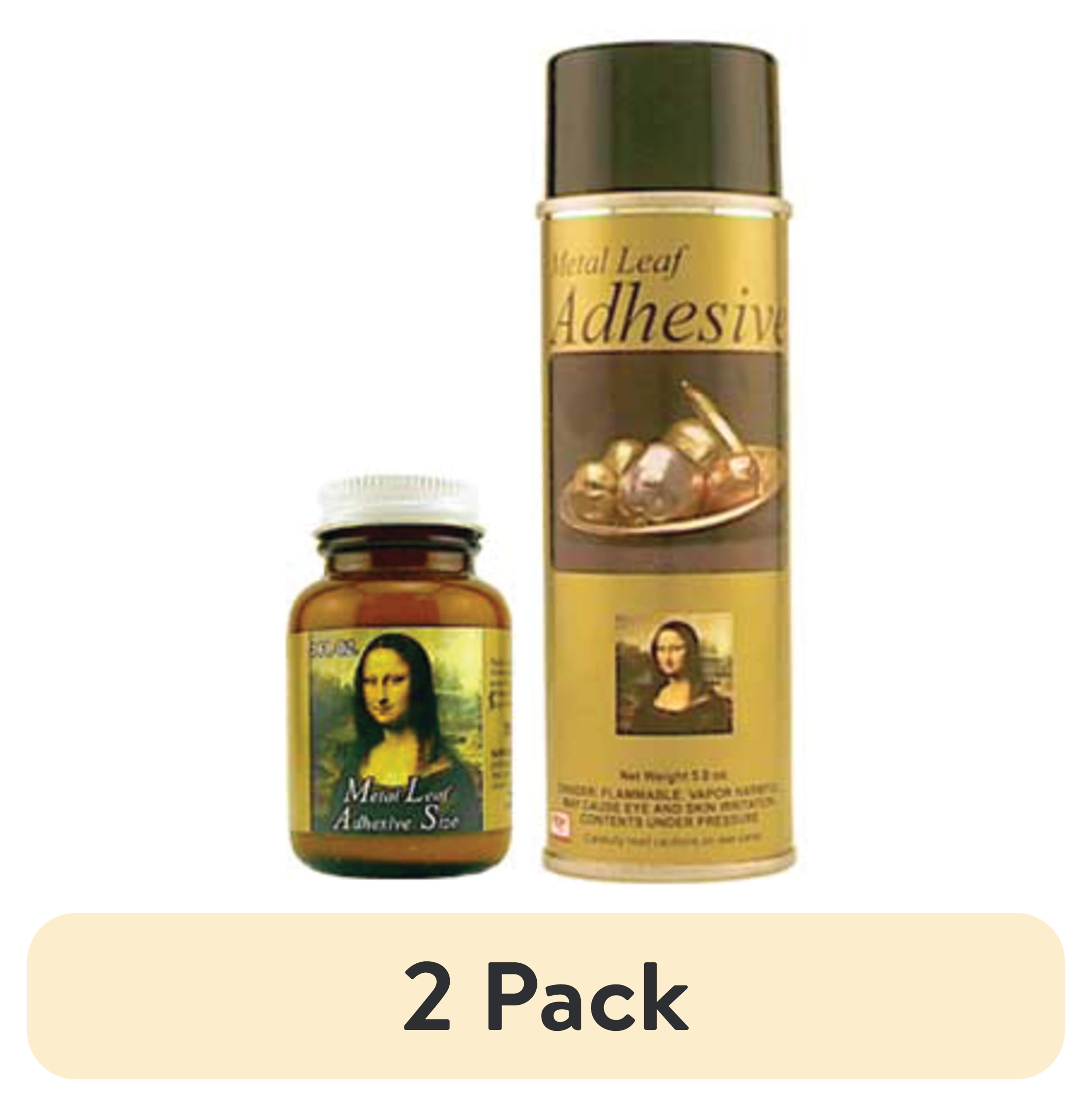 (2 pack) Mona Lisa Gold Leaf Adhesive Kit - Walmart.com