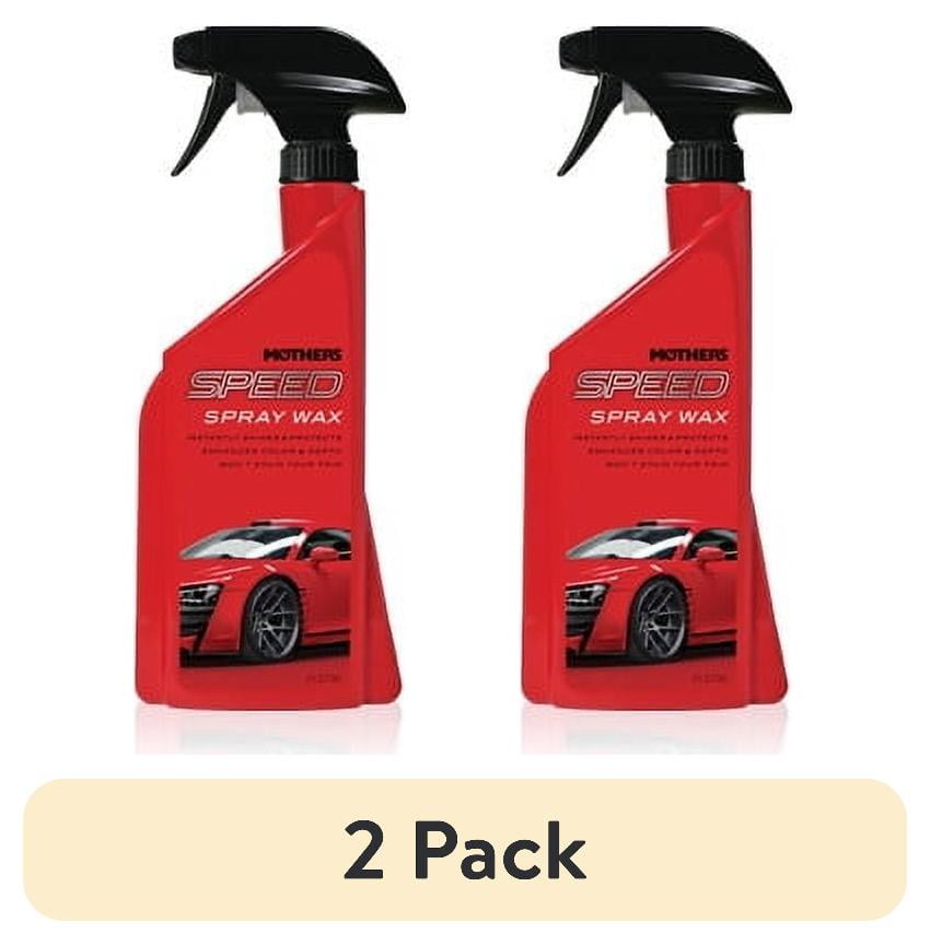 (2 pack) Mothers 15724 Speed Spray Wax - Shines & Protects - Color ...